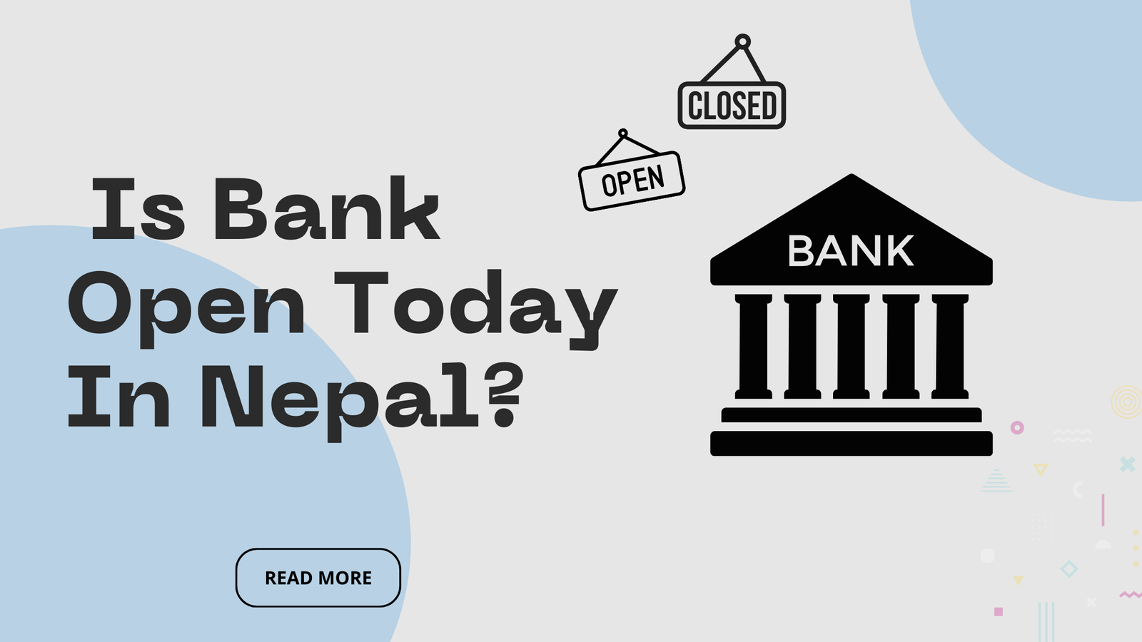 Are Banks Open Today in Nepal? Understanding Bank Operating Hours ...